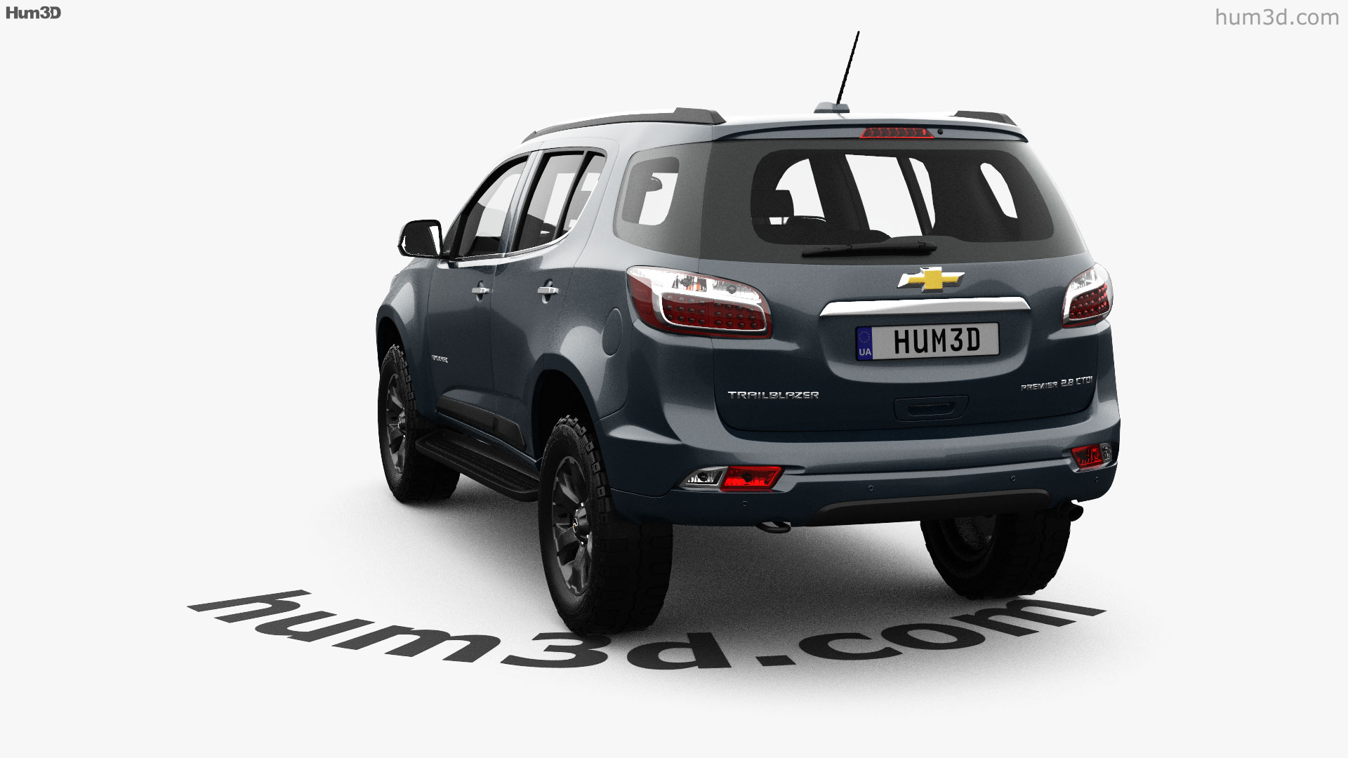360 view of Chevrolet TrailBlazer Premier 2023 3D model - 3DModels store