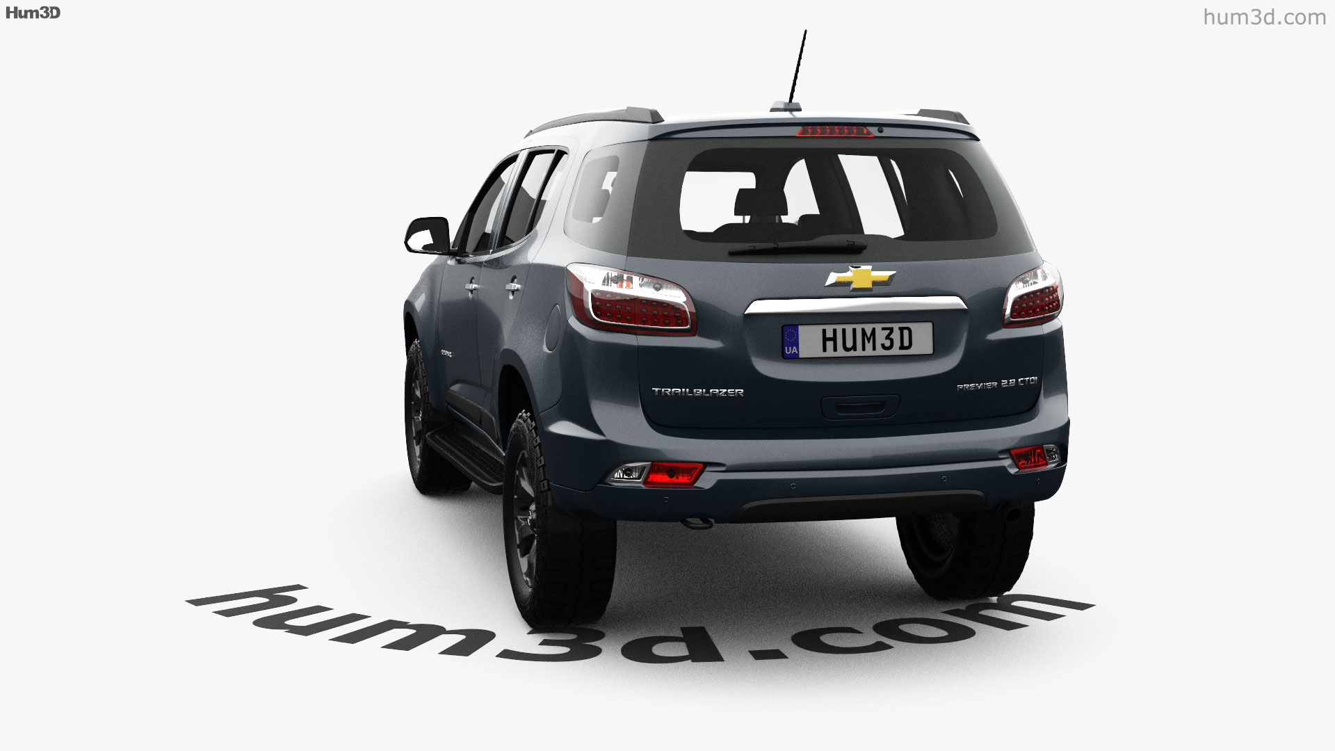 360 view of Chevrolet TrailBlazer Premier 2023 3D model - 3DModels store