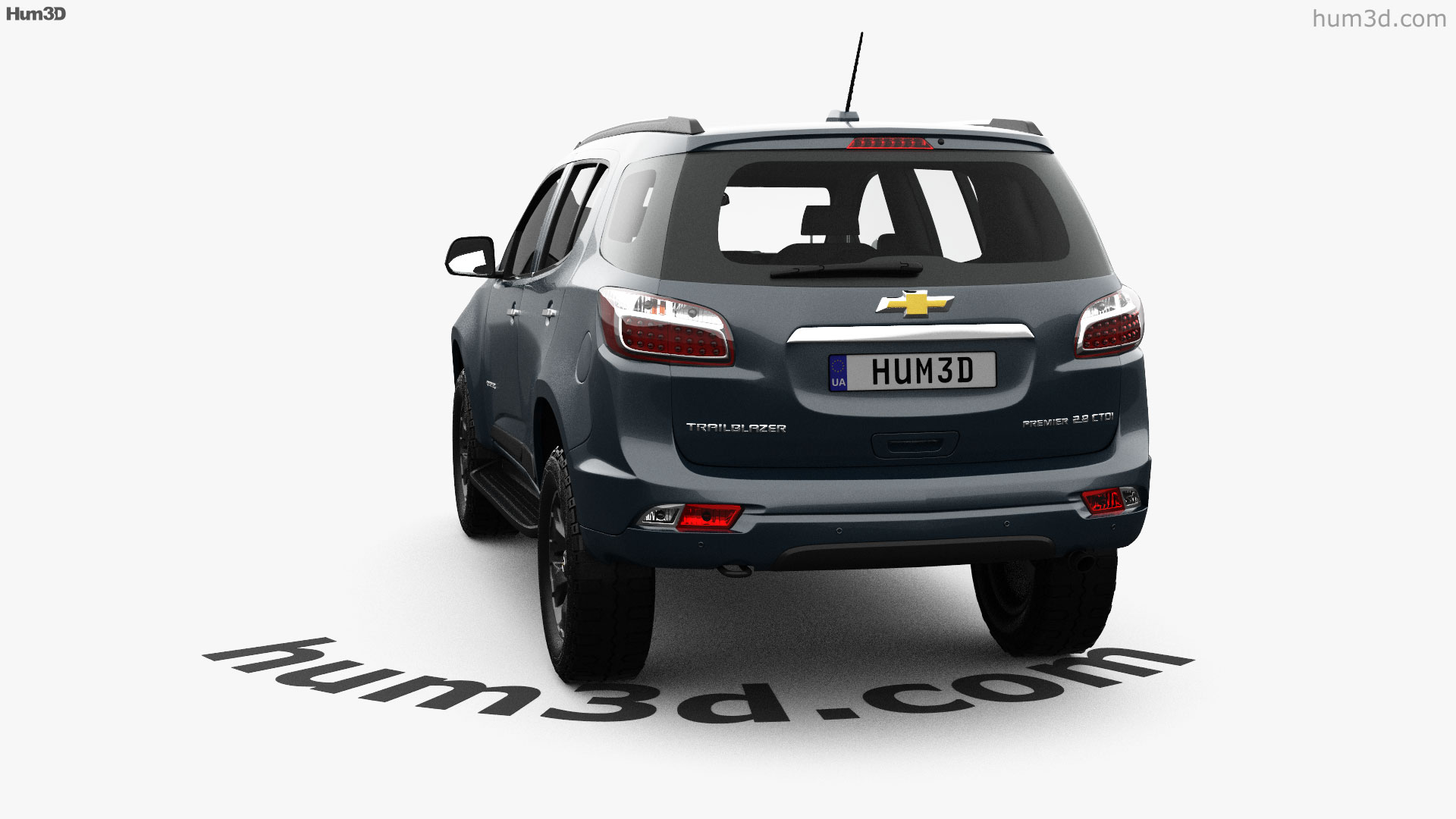 360 view of Chevrolet TrailBlazer Premier 2023 3D model - 3DModels store