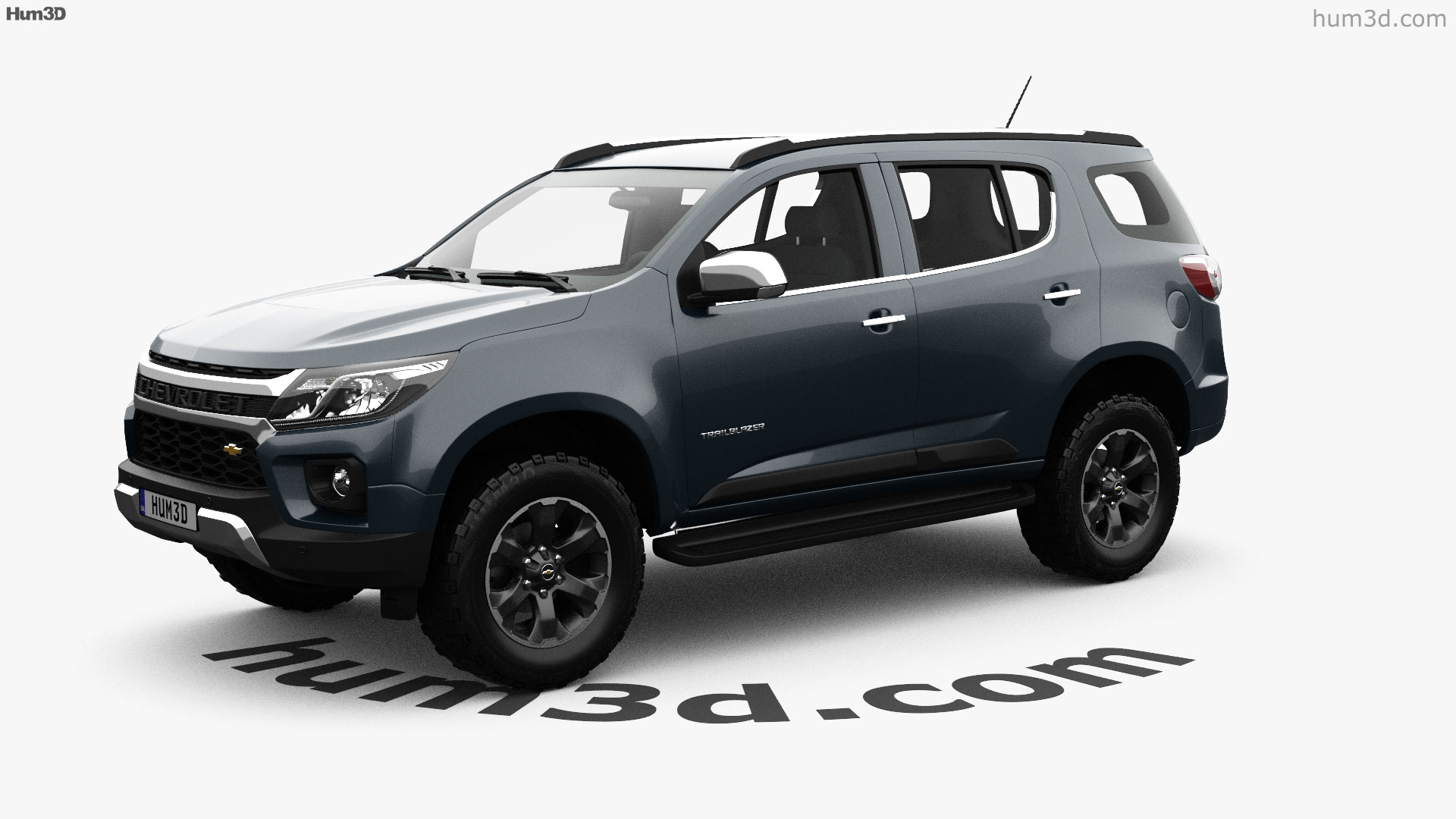 360 view of Chevrolet TrailBlazer Premier 2023 3D model - 3DModels store