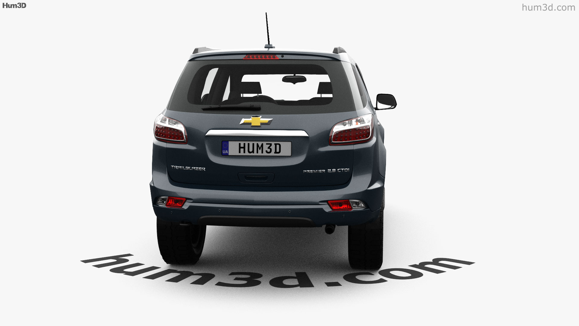 360 view of Chevrolet TrailBlazer Premier 2023 3D model - 3DModels store