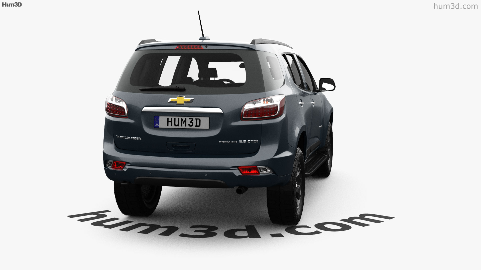 360 view of Chevrolet TrailBlazer Premier 2023 3D model - 3DModels store