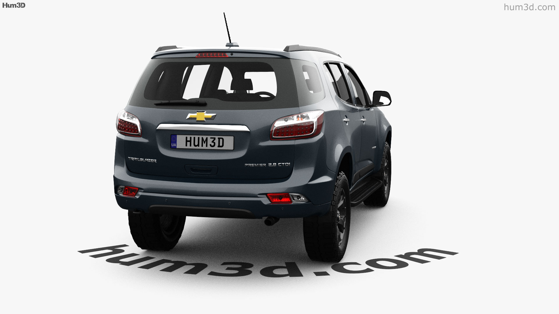 360 view of Chevrolet TrailBlazer Premier 2023 3D model - 3DModels store