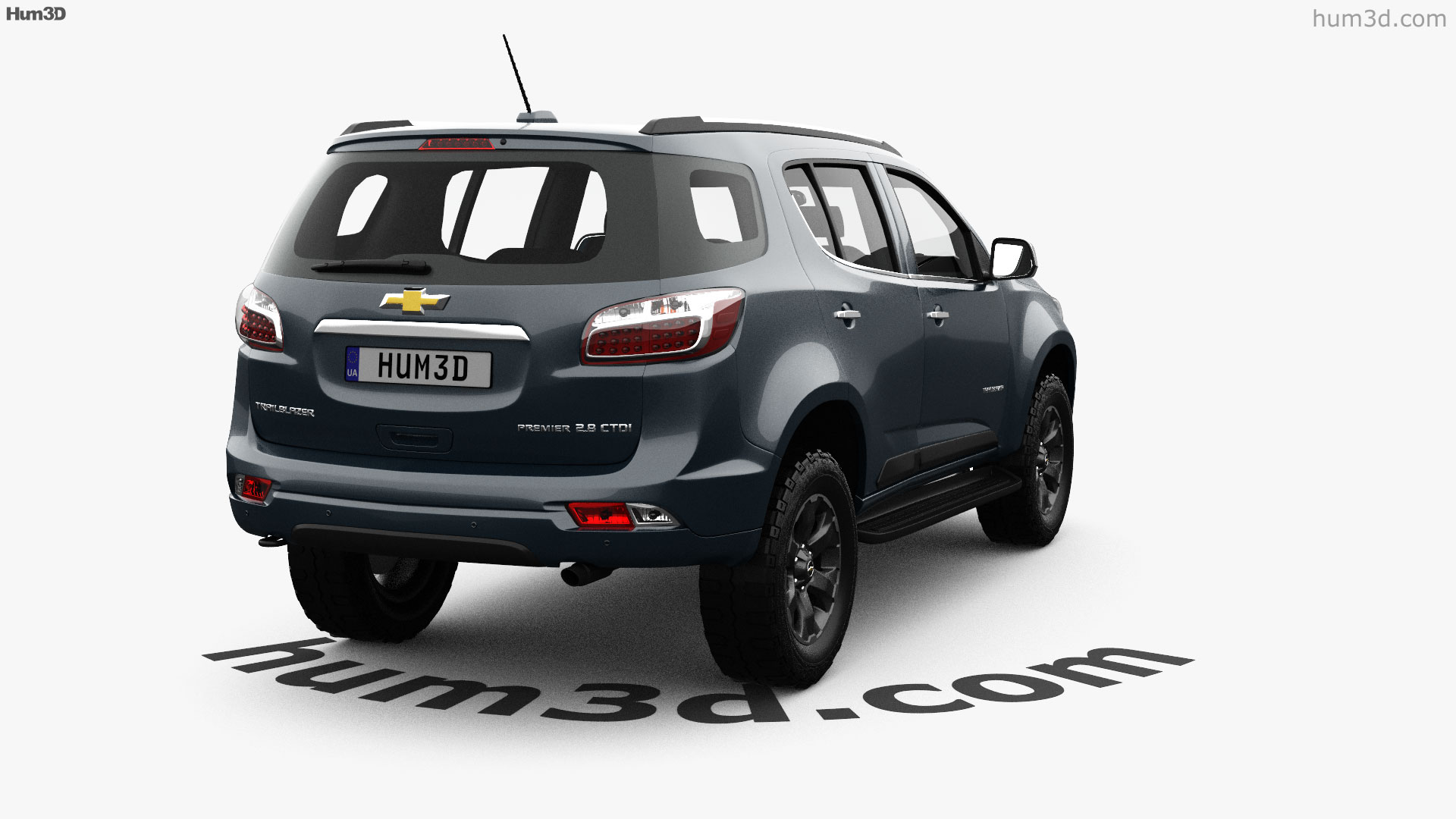 360 view of Chevrolet TrailBlazer Premier 2023 3D model - 3DModels store