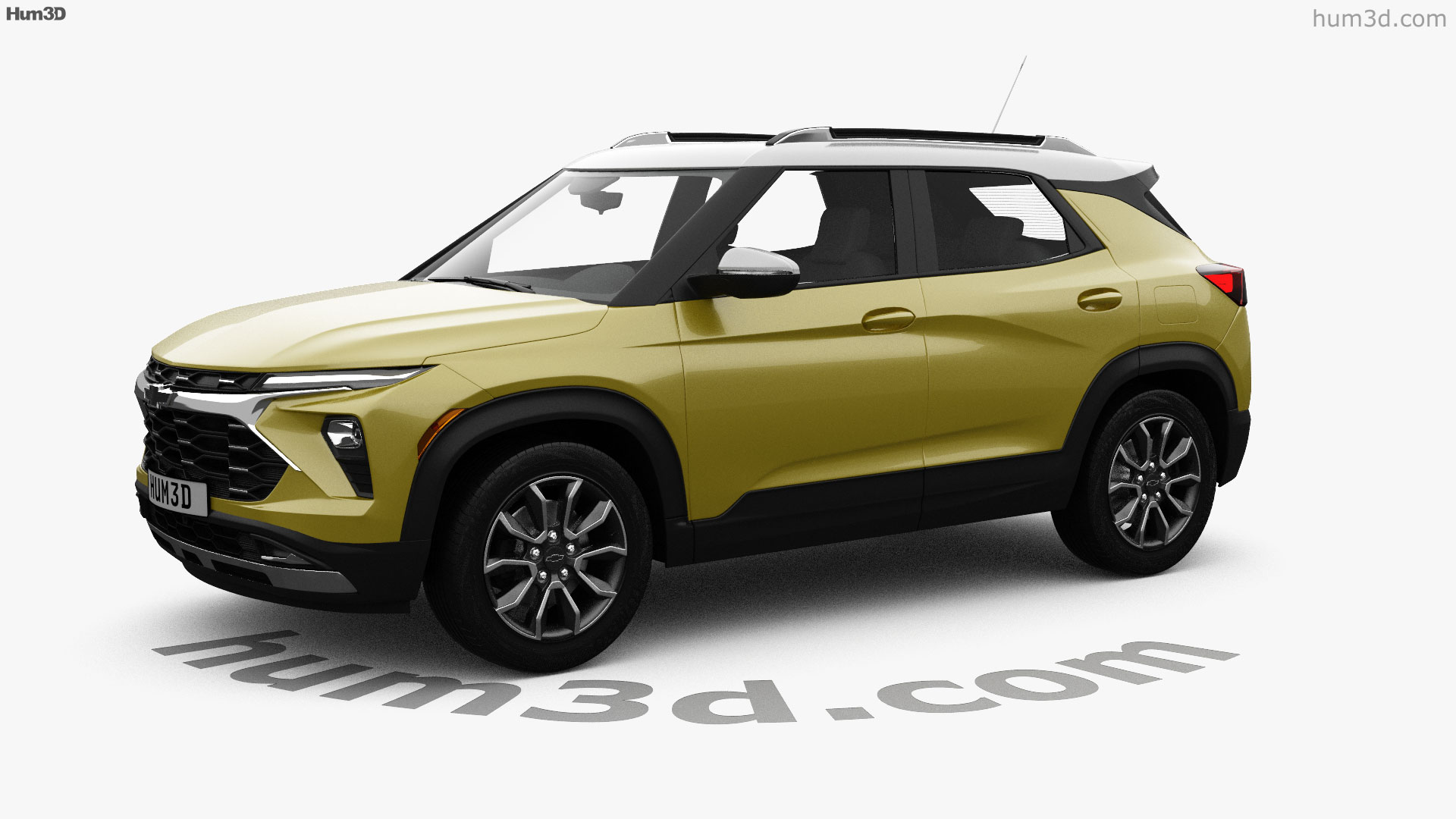 360 view of Chevrolet Trailblazer Activ US-spec 2024 3D model ...