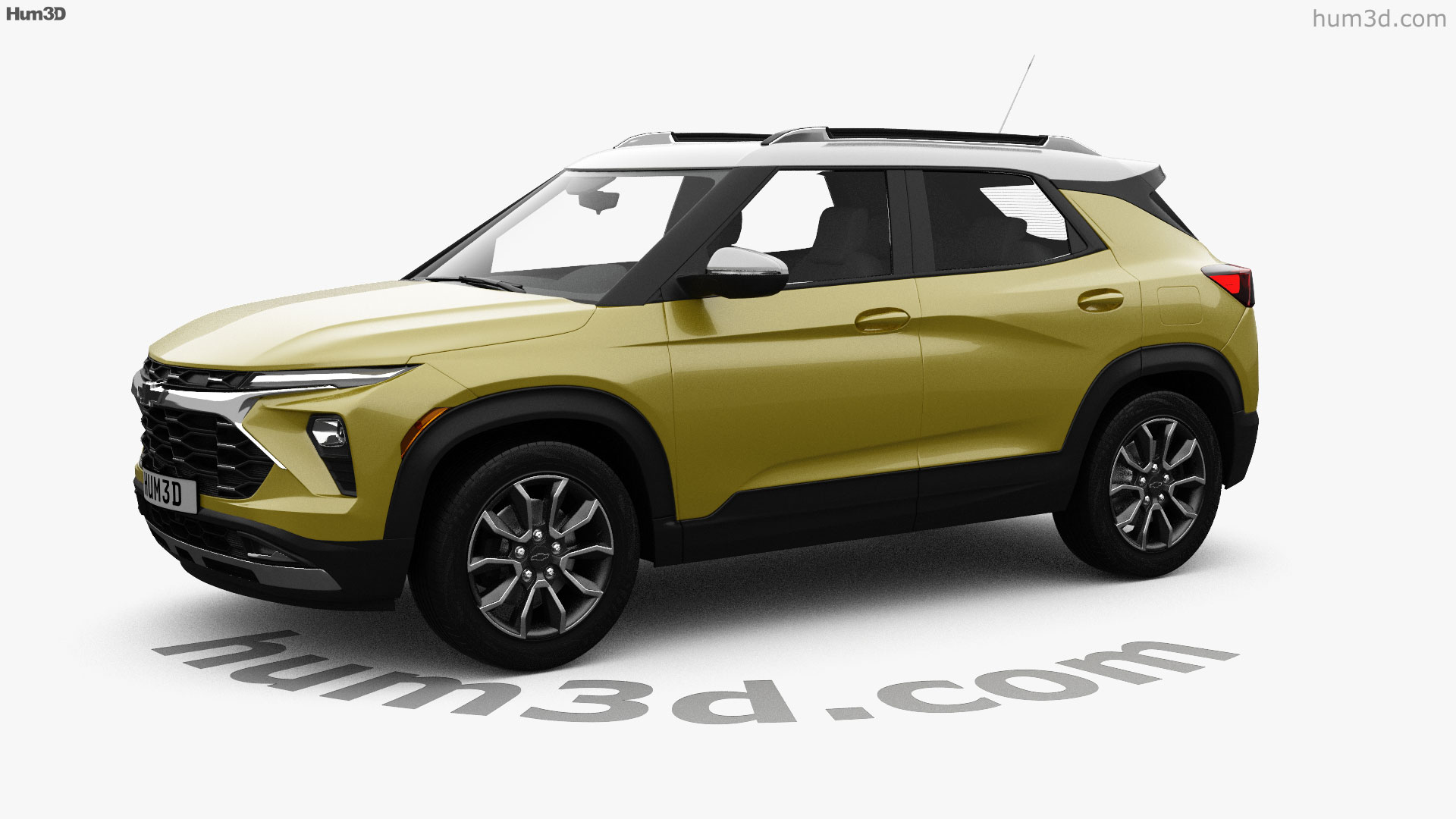 360 view of Chevrolet Trailblazer Activ US-spec 2024 3D model ...