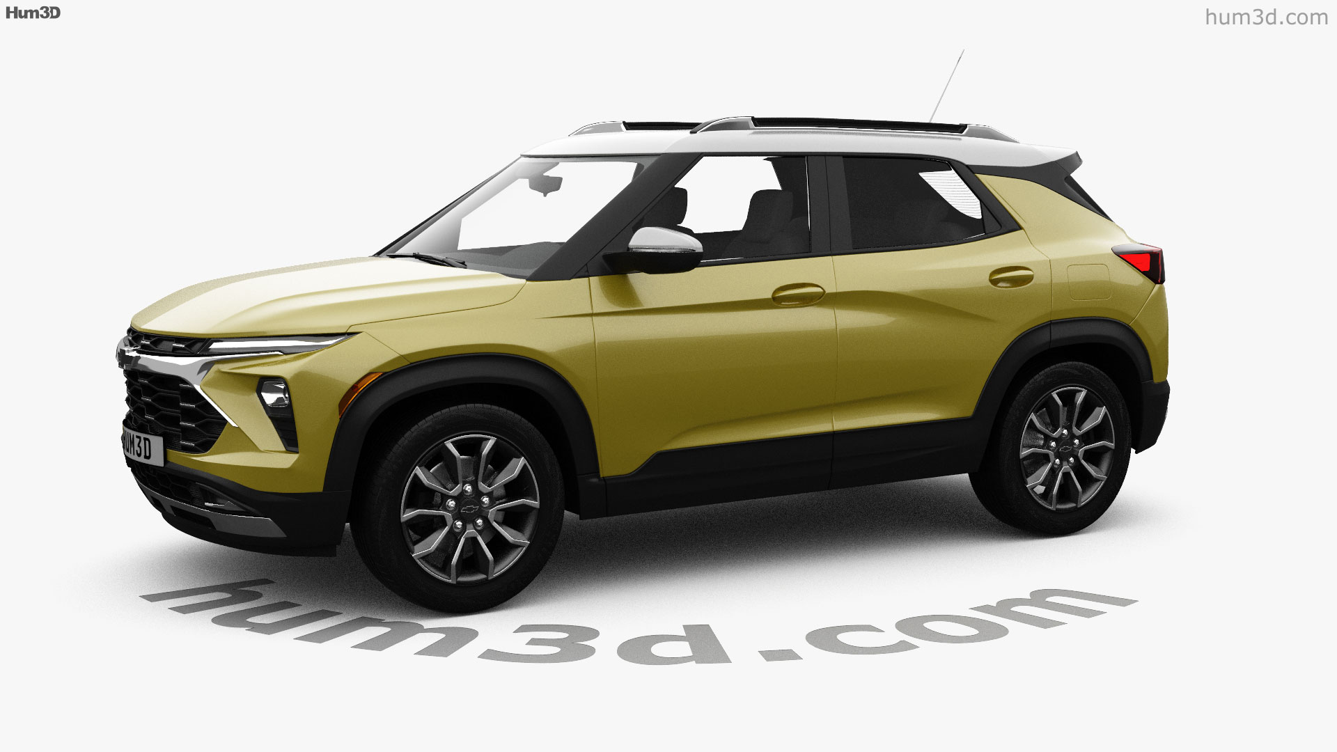 360 view of Chevrolet Trailblazer Activ US-spec 2024 3D model ...
