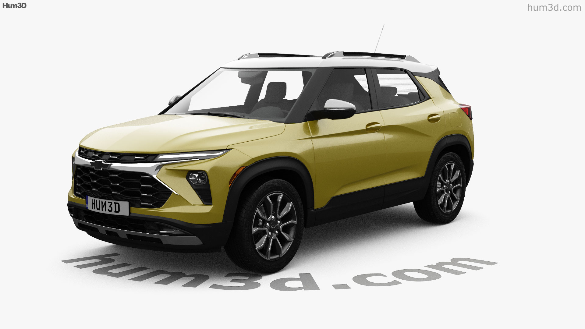 360 view of Chevrolet Trailblazer Activ US-spec 2024 3D model ...