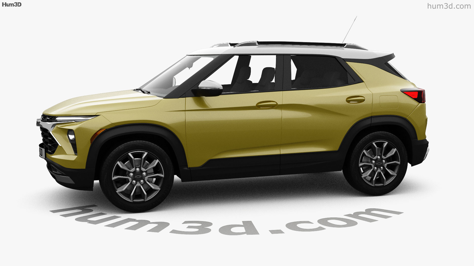 360 view of Chevrolet Trailblazer Activ US-spec 2024 3D model ...