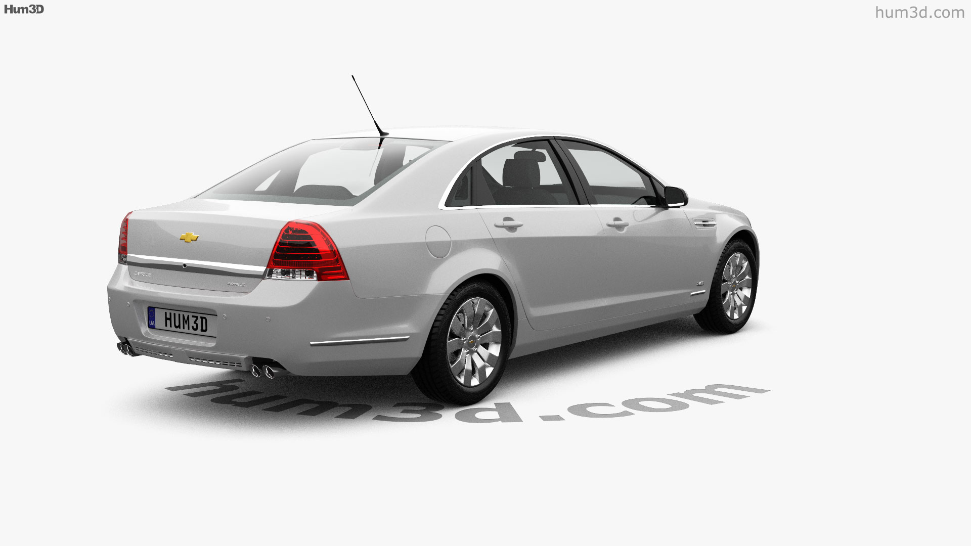 360 view of Chevrolet Caprice Royale 2017 3D model - 3DModels store