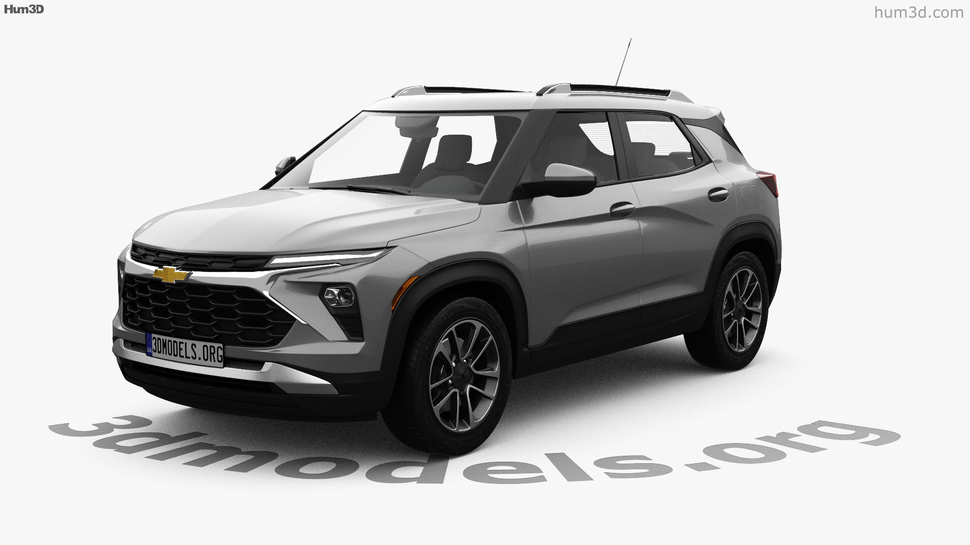 360 view of Chevrolet Trailblazer LT US-spec 2025 3D model - 3DModels store