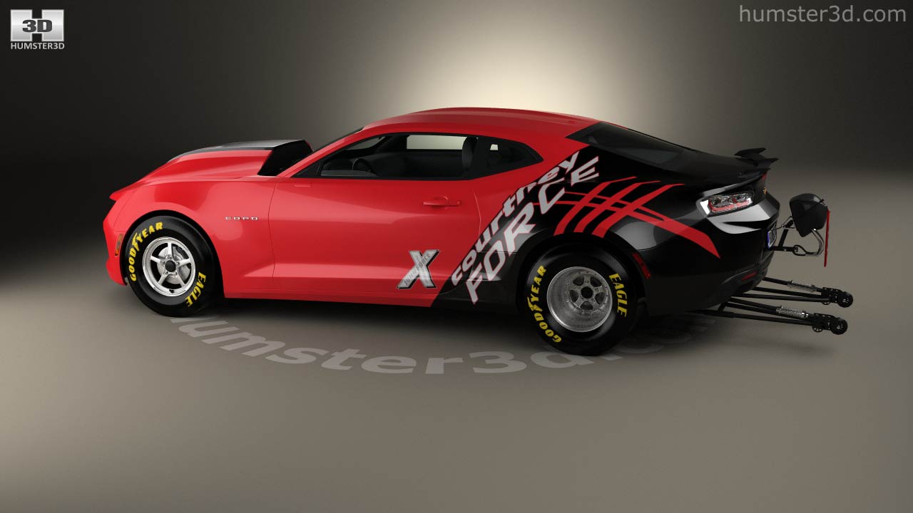 360 view of Chevrolet Camaro COPO 2017 3D model - 3DModels store