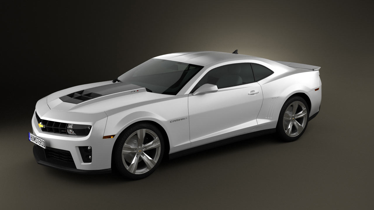 360 view of Chevrolet Camaro ZL1 2014 3D model - 3DModels store
