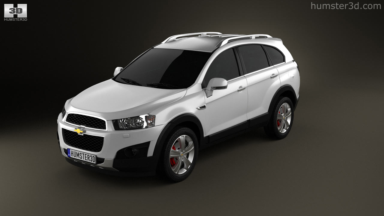 360 view of Chevrolet Captiva 2015 3D model - 3DModels store