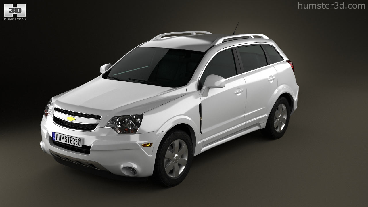 360 view of Chevrolet Captiva (Brazil) 2011 3D model - 3DModels store