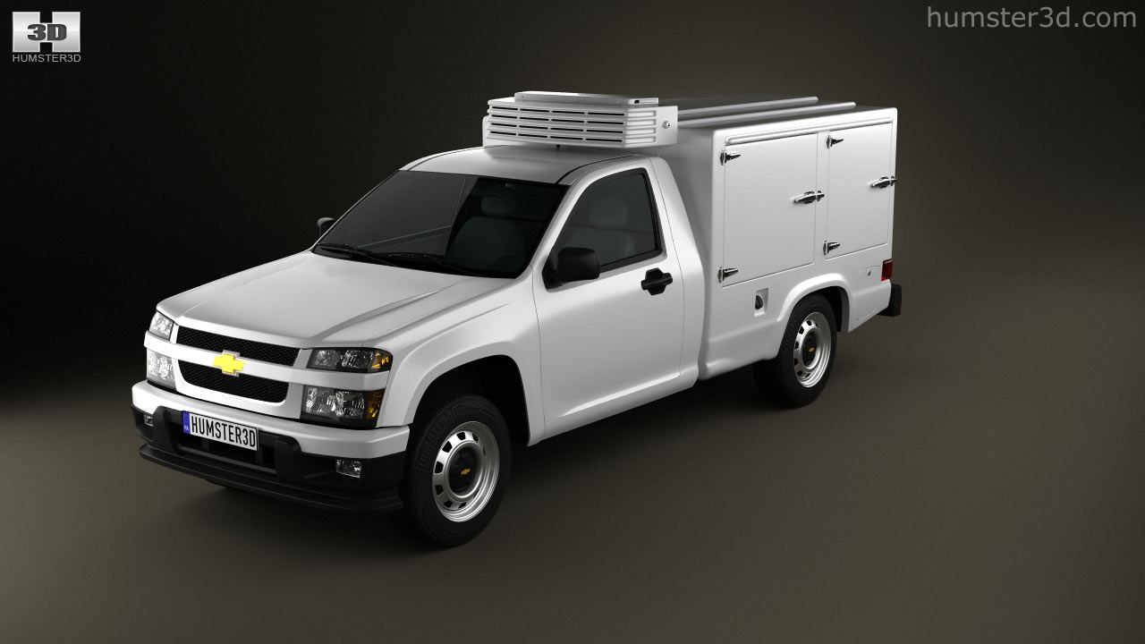 360 view of Chevrolet Colorado Hotshot II 2012 3D model - 3DModels store