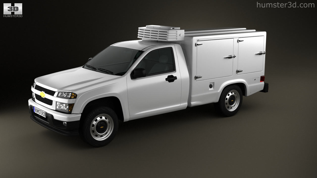 360 view of Chevrolet Colorado Hotshot II 2012 3D model - 3DModels store