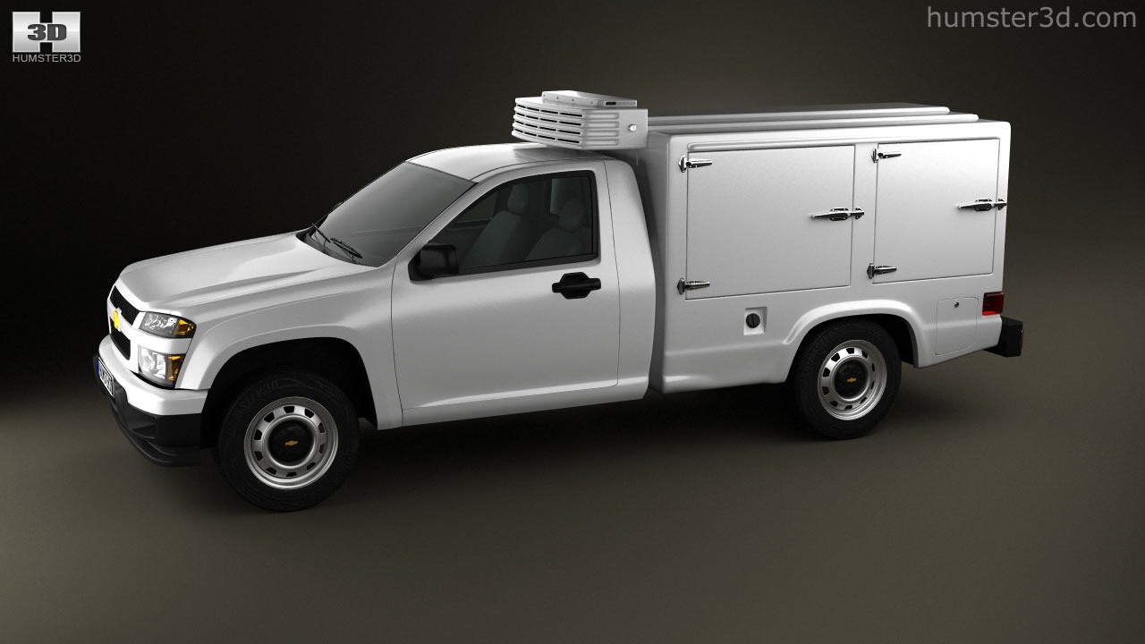 360 view of Chevrolet Colorado Hotshot II 2012 3D model - 3DModels store