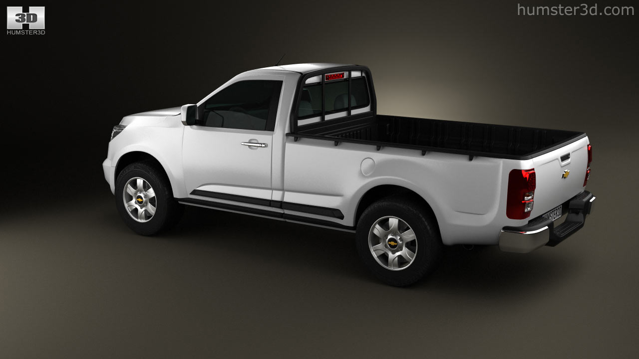 360 view of Chevrolet Colorado S-10 Regular Cab 2016 3D model ...