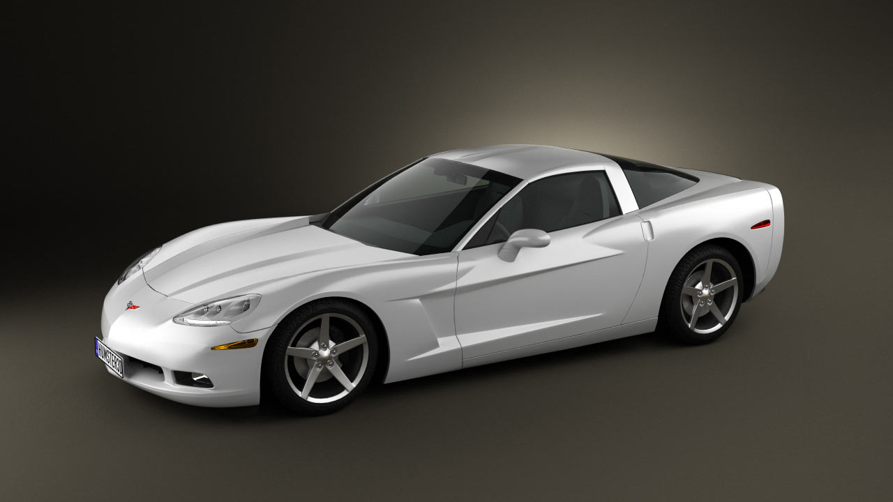 360 view of Chevrolet Corvette (C6) 2014 3D model - 3DModels store
