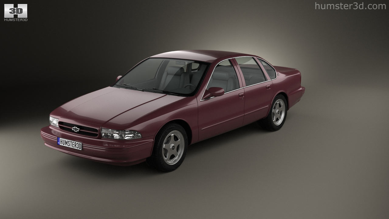 360 view of Chevrolet Impala SS 1996 3D model - 3DModels store
