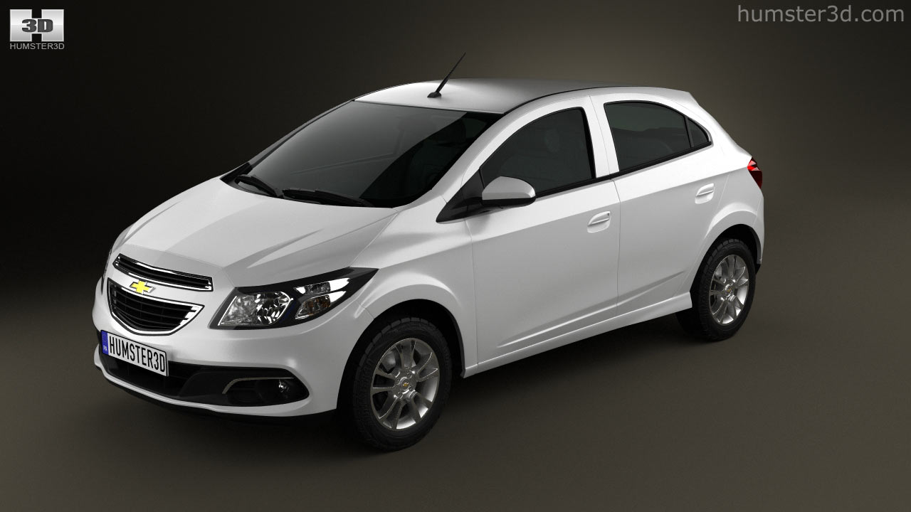 360 view of Chevrolet Onix 2015 3D model - 3DModels store
