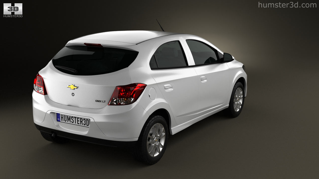 360 view of Chevrolet Onix 2015 3D model - 3DModels store