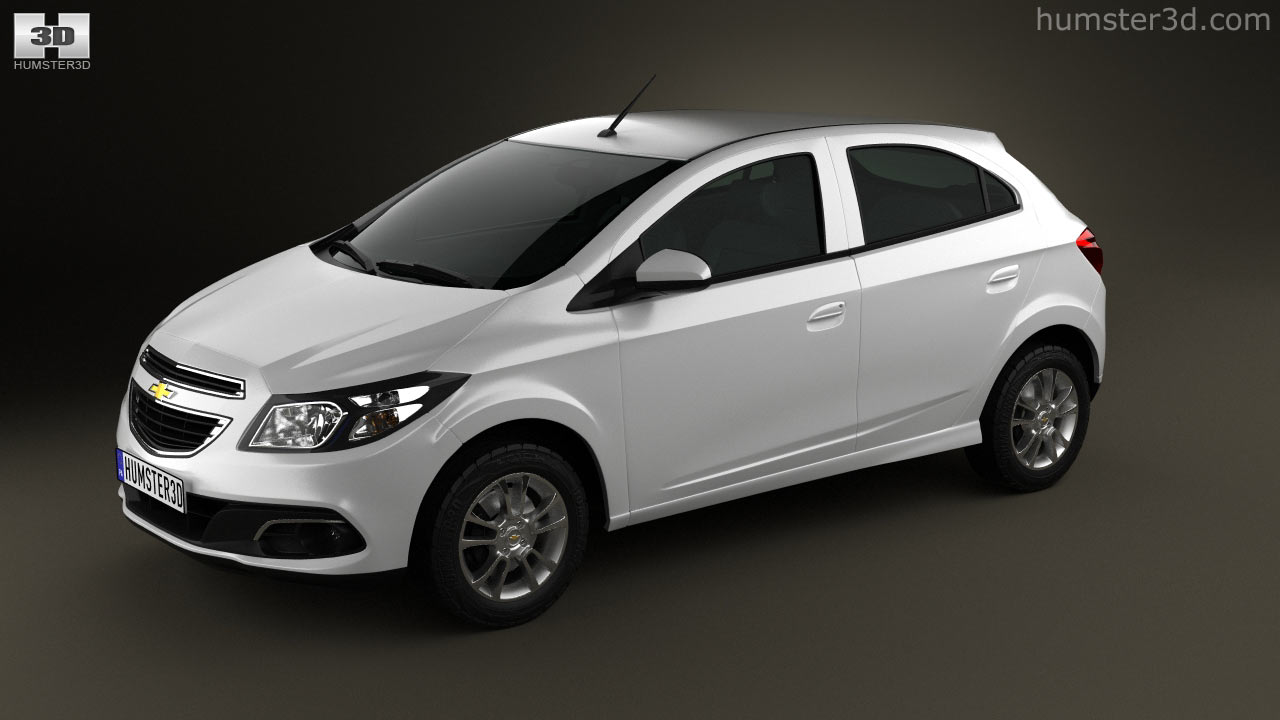 360 view of Chevrolet Onix 2015 3D model - 3DModels store