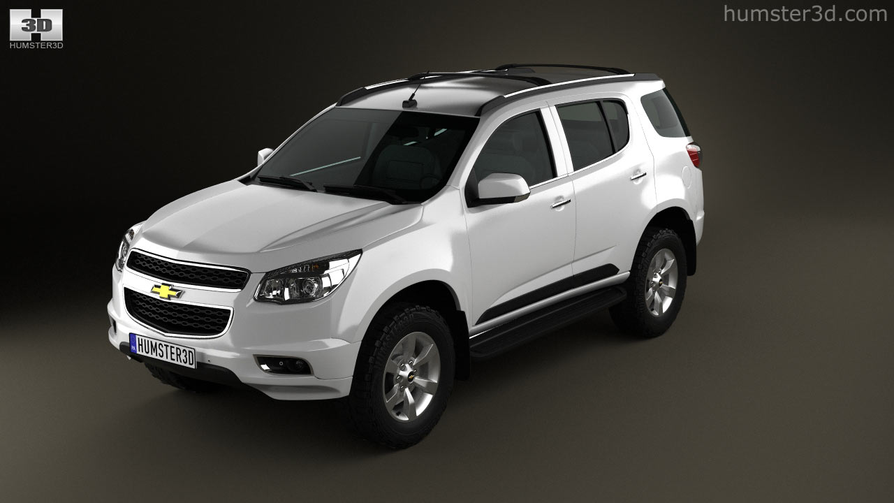 360 view of Chevrolet Trailblazer 2015 3D model - 3DModels store