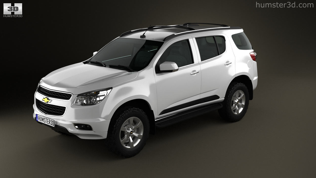 360 view of Chevrolet Trailblazer 2015 3D model - 3DModels store