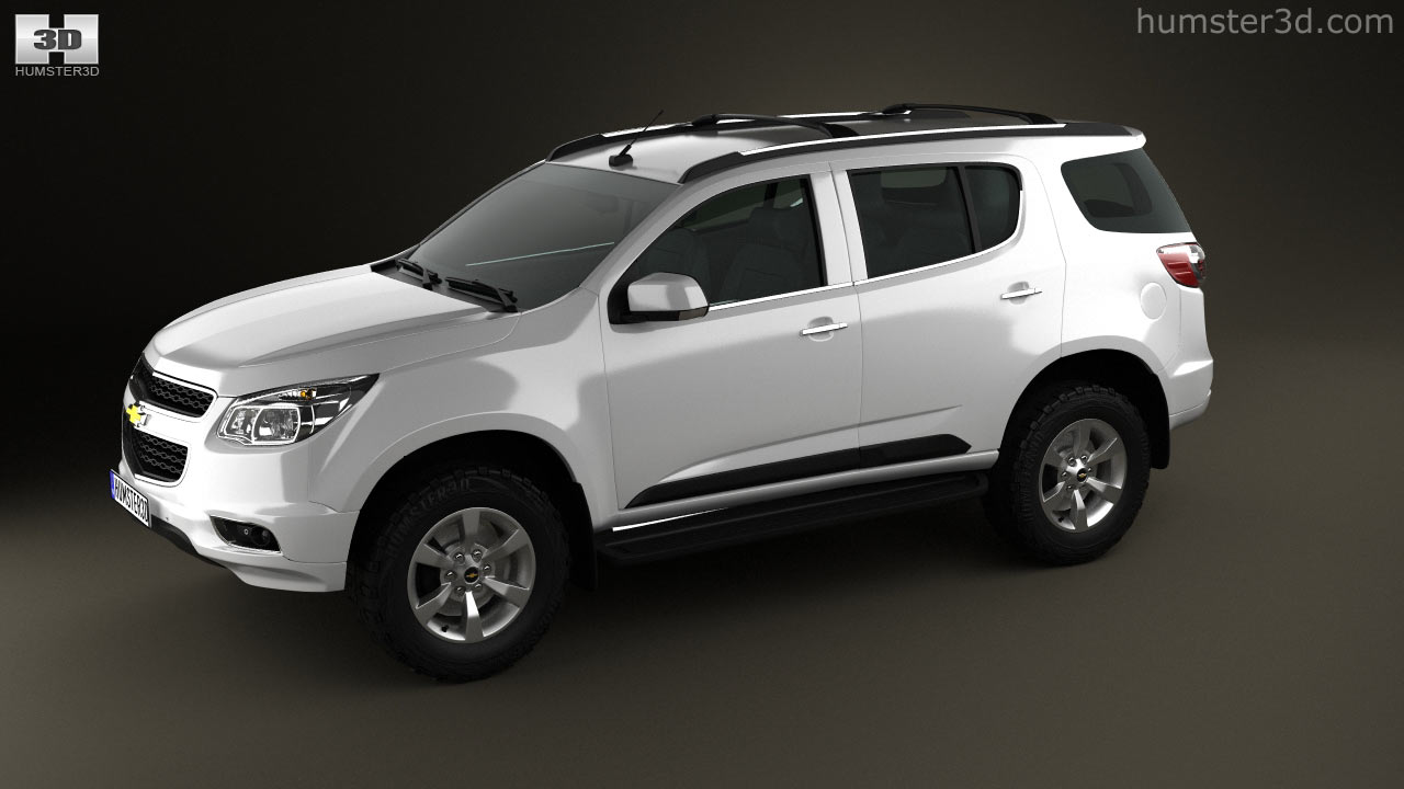 360 view of Chevrolet Trailblazer 2015 3D model - 3DModels store