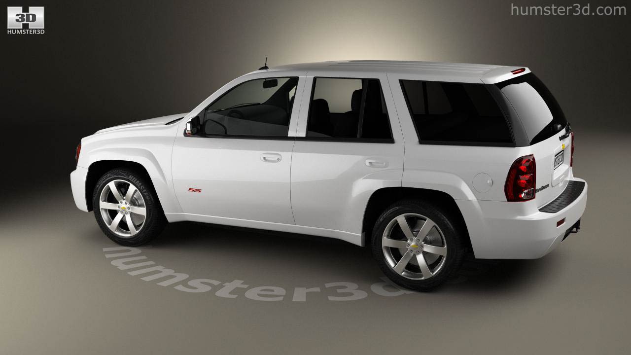360 view of Chevrolet TrailBlazer SS 2009 3D model - 3DModels store