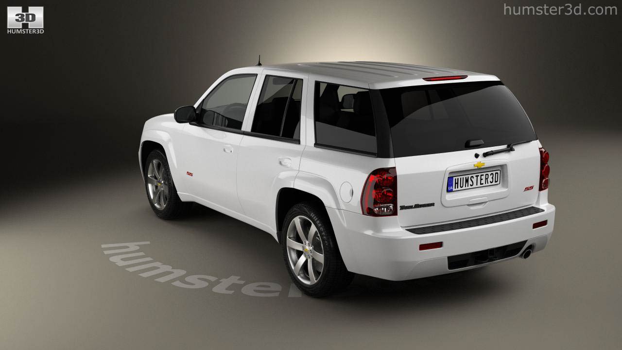 360 view of Chevrolet TrailBlazer SS 2009 3D model - 3DModels store