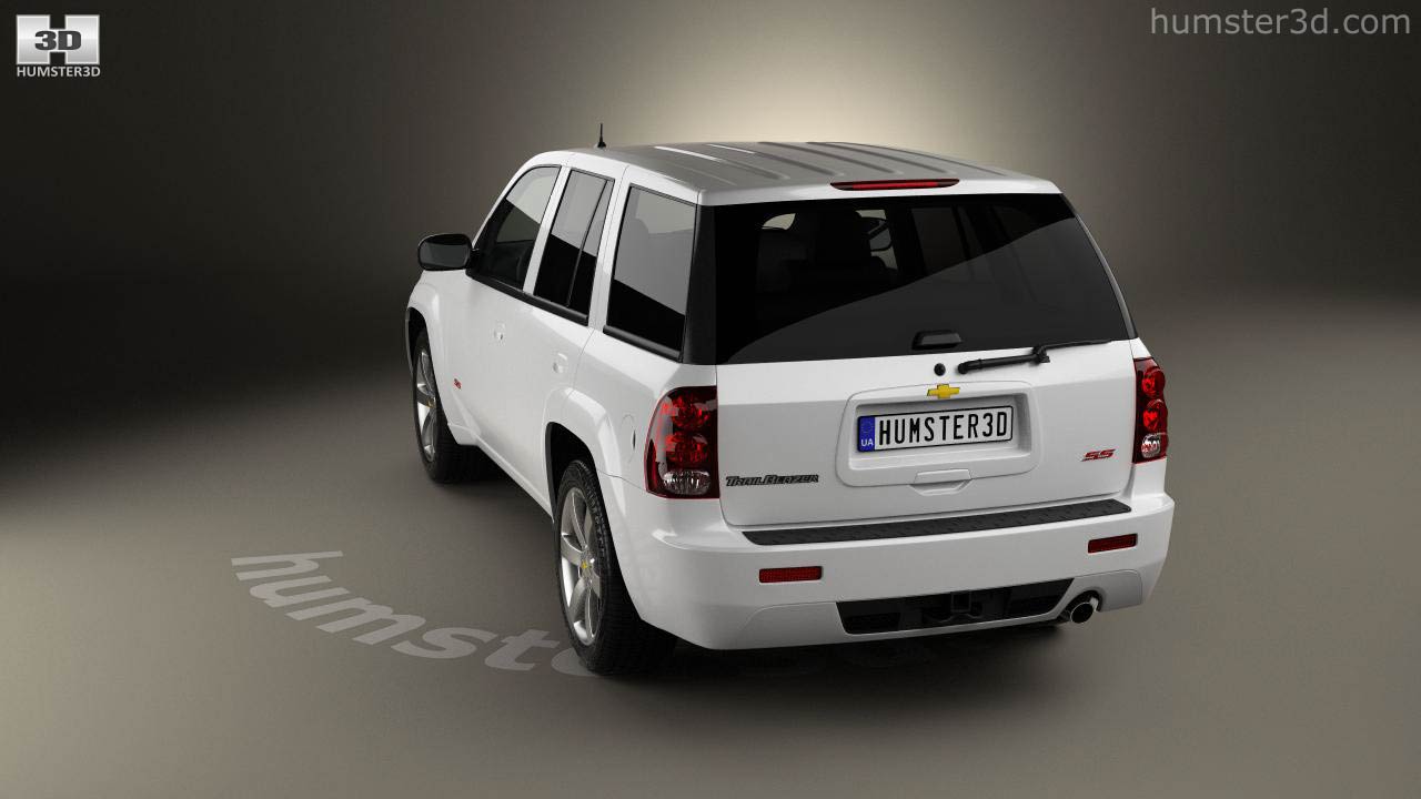 360 view of Chevrolet TrailBlazer SS 2009 3D model - 3DModels store