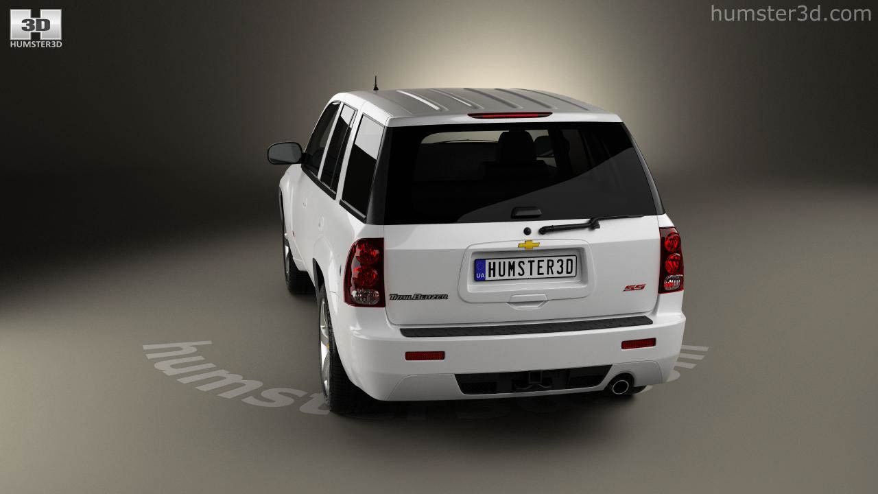 360 view of Chevrolet TrailBlazer SS 2009 3D model - 3DModels store