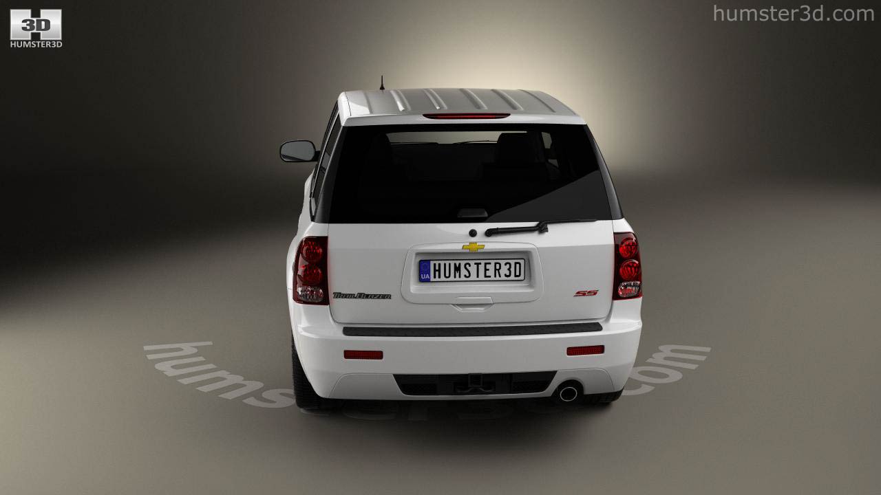 360 view of Chevrolet TrailBlazer SS 2009 3D model - 3DModels store