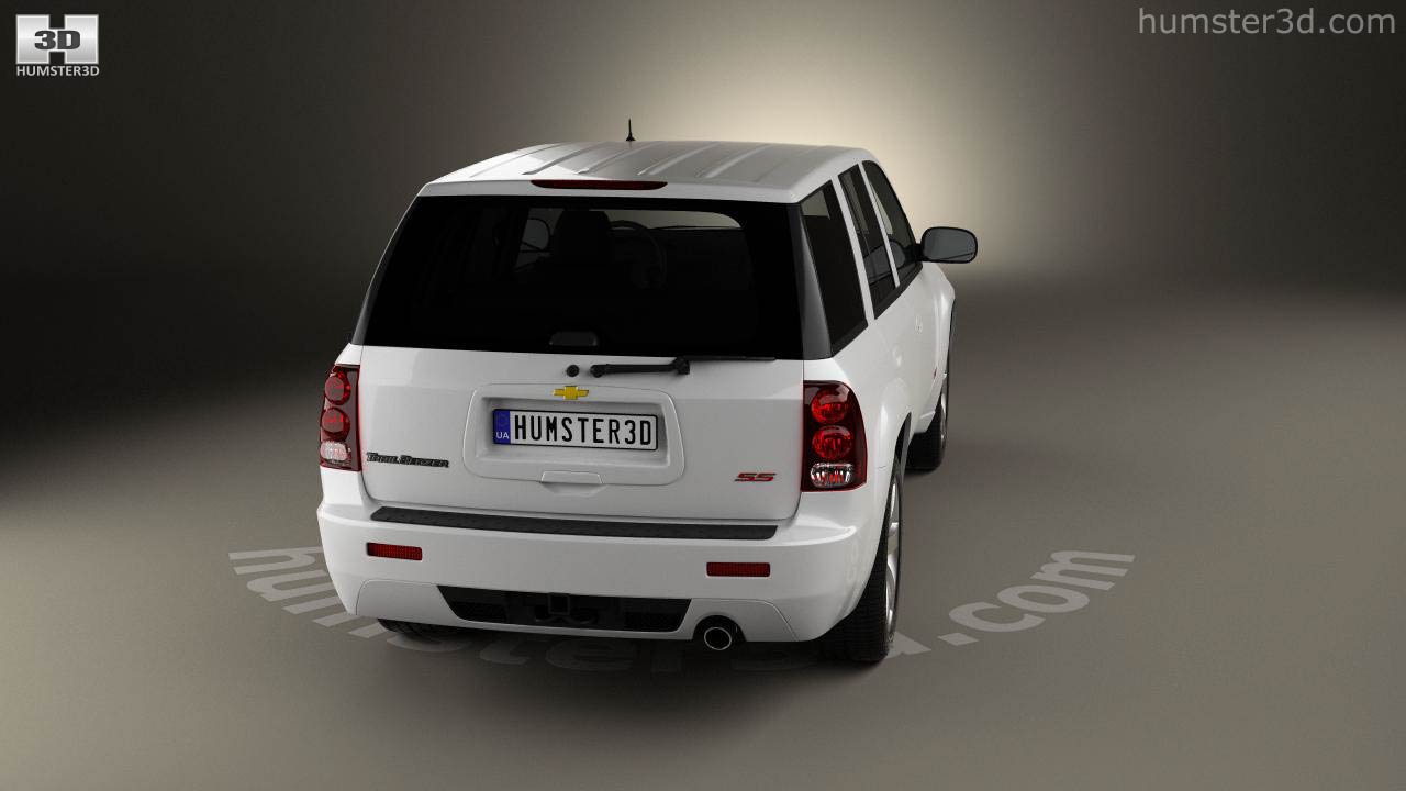 360 view of Chevrolet TrailBlazer SS 2009 3D model - 3DModels store