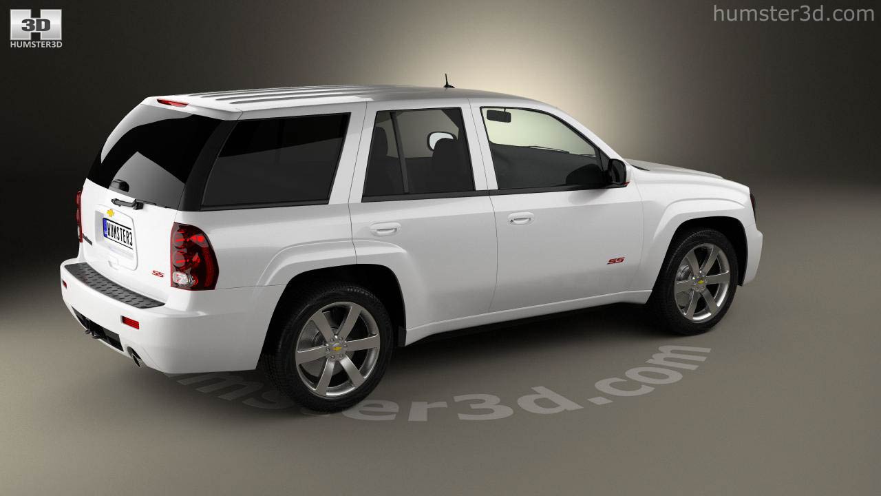 360 view of Chevrolet TrailBlazer SS 2009 3D model - 3DModels store
