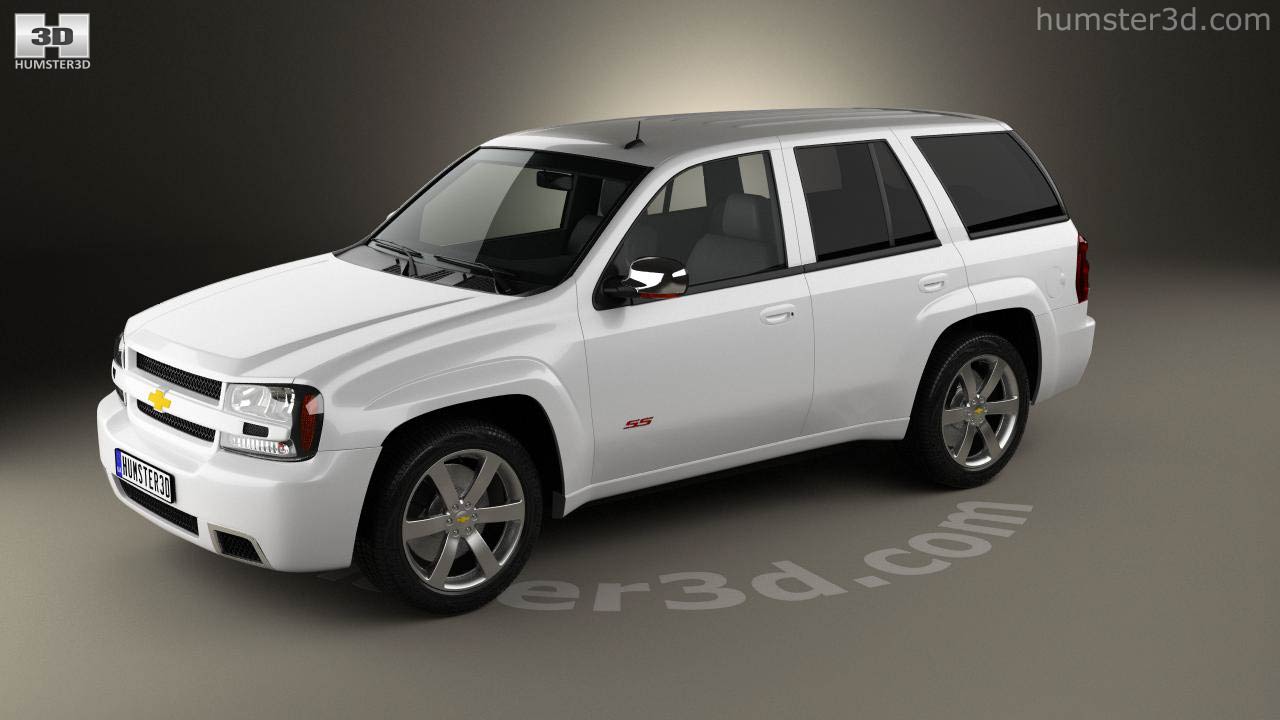360 view of Chevrolet TrailBlazer SS 2009 3D model - 3DModels store