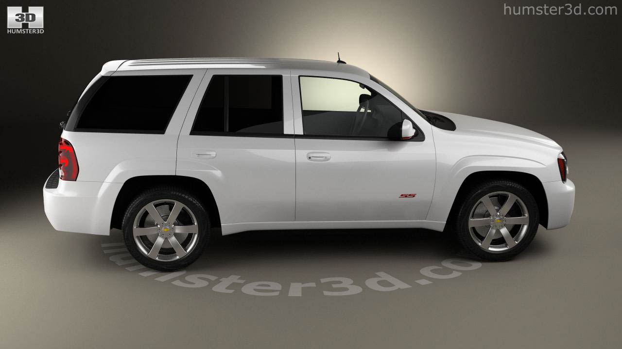 360 view of Chevrolet TrailBlazer SS 2009 3D model - 3DModels store