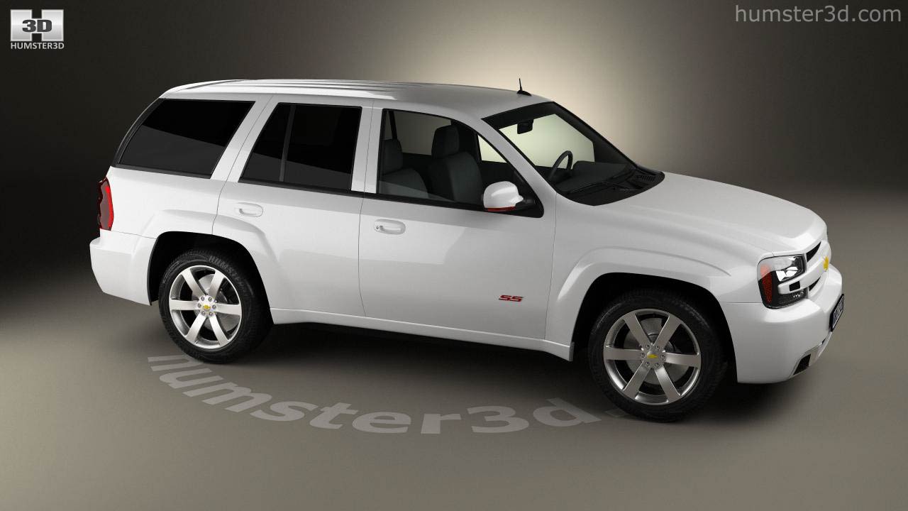 360 view of Chevrolet TrailBlazer SS 2009 3D model - 3DModels store