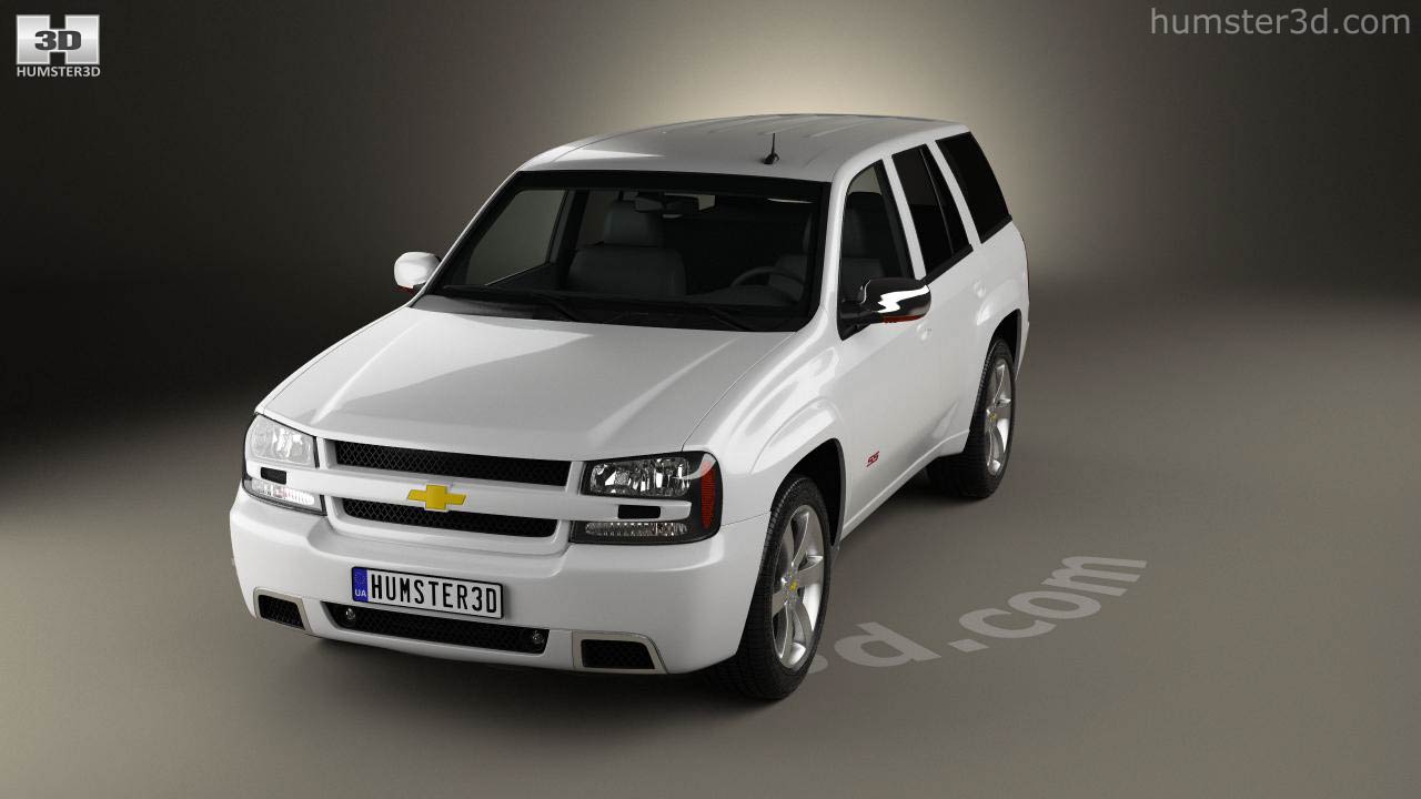 360 view of Chevrolet TrailBlazer SS 2009 3D model - 3DModels store