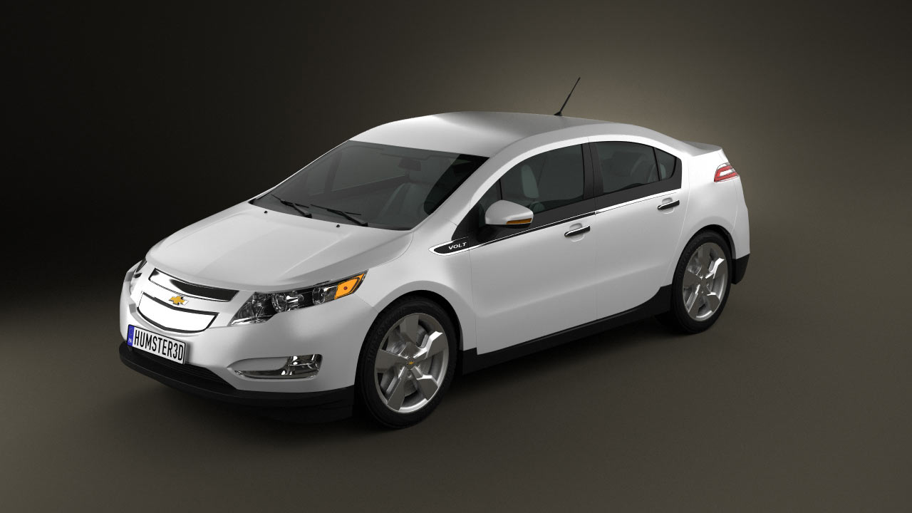 360 view of Chevrolet Volt 2014 3D model - 3DModels store