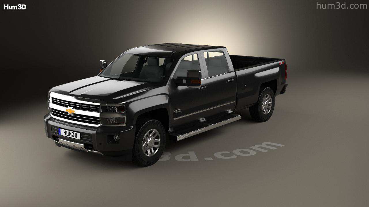 360 view of Chevrolet Silverado 3500HD Crew Cab Long Box High Country ...