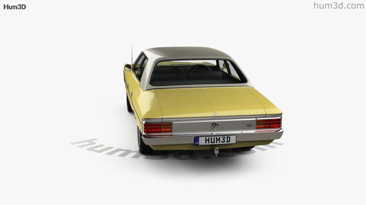 360 view of Chrysler Valiant Regal 1978 3D model - 3DModels store