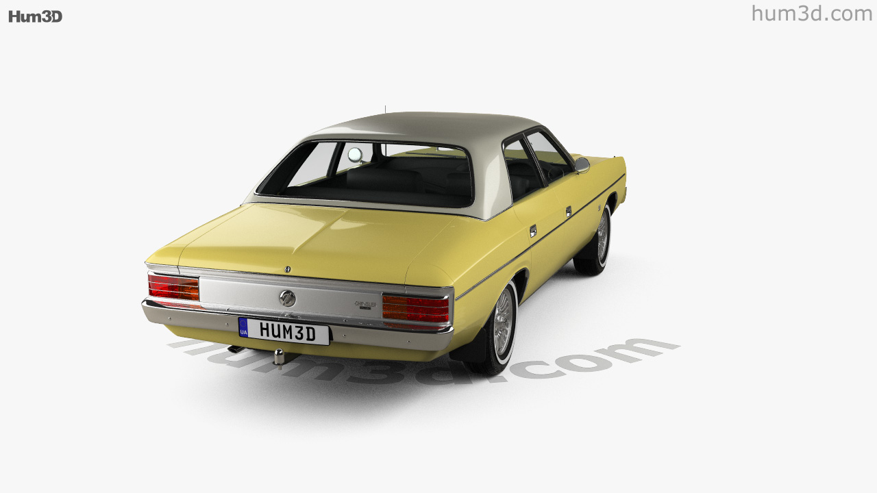 360 view of Chrysler Valiant Regal 1978 3D model - 3DModels store