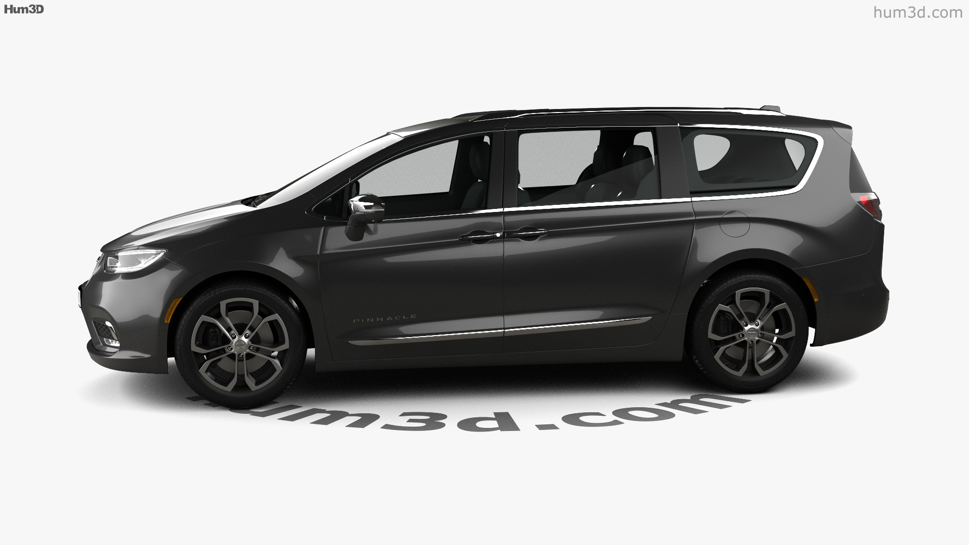 360 view of Chrysler Pacifica Pinnacle 2023 3D model - 3DModels store