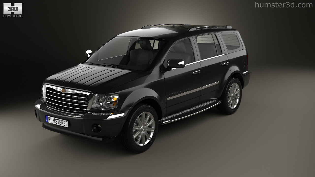 360 view of Chrysler Aspen 2009 3D model - 3DModels store