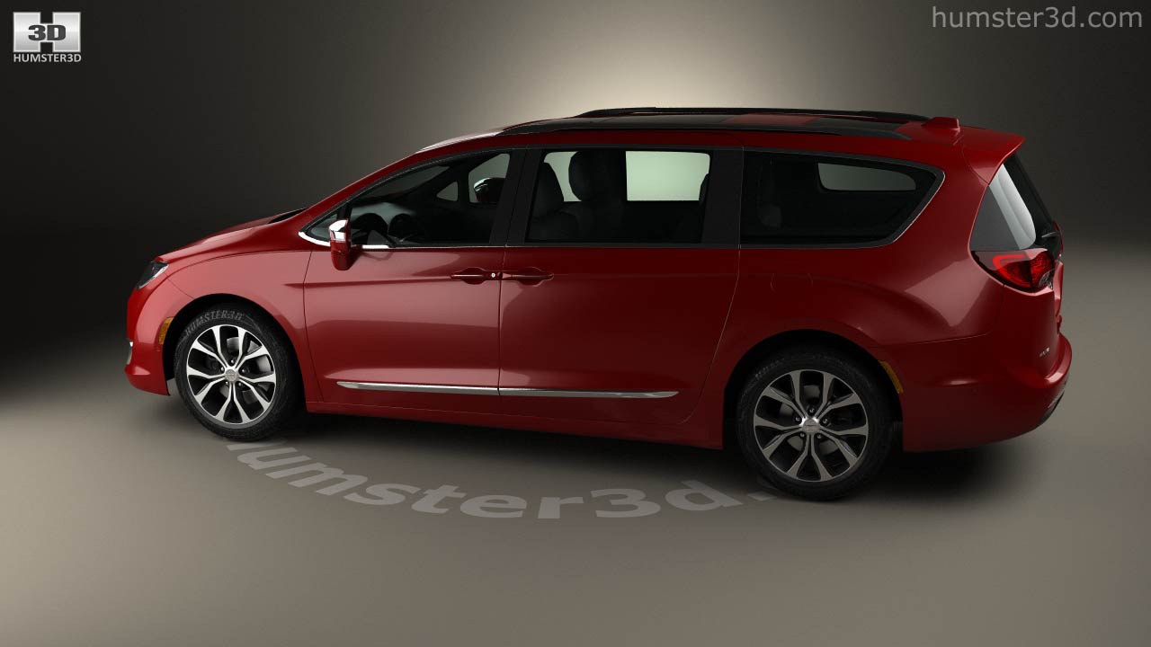 360 view of Chrysler Pacifica 2020 3D model - 3DModels store