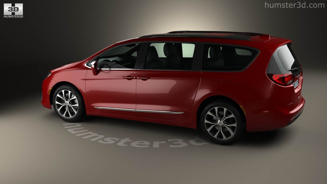 360 view of Chrysler Pacifica 2020 3D model - 3DModels store